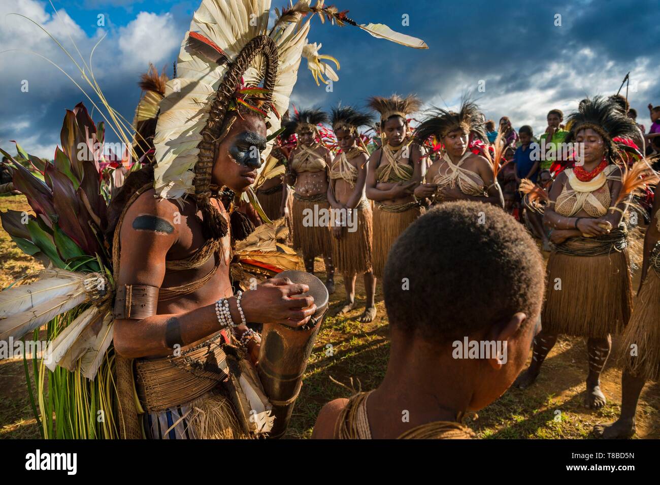 Papua New Guinea, Southern Highlands province, Bosavi area, Kaluli ...