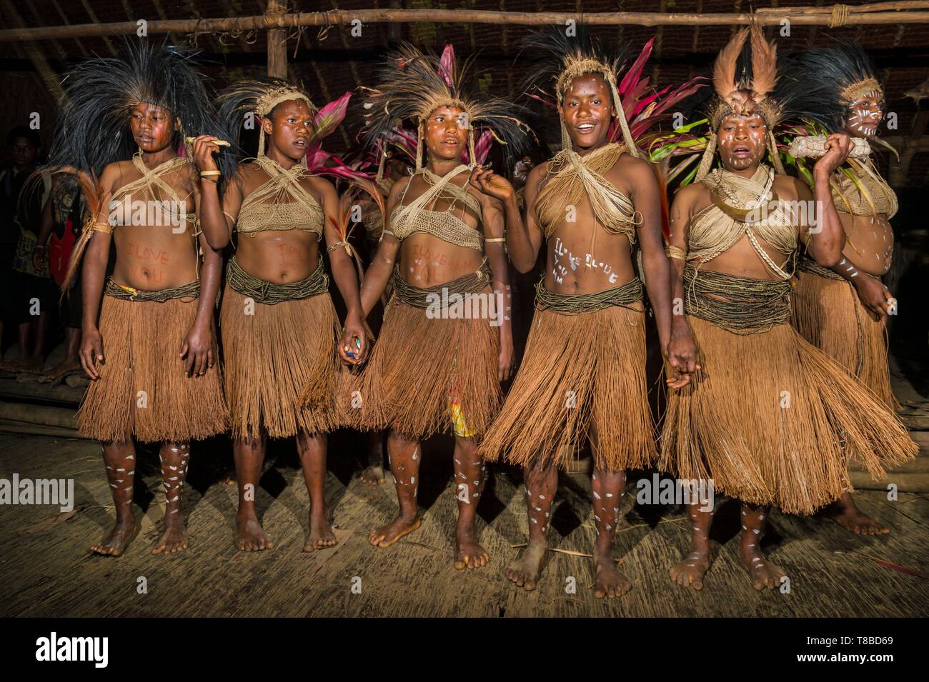 Papua New Guinea, Southern Highlands province, Bosavi area, Kaluli ...