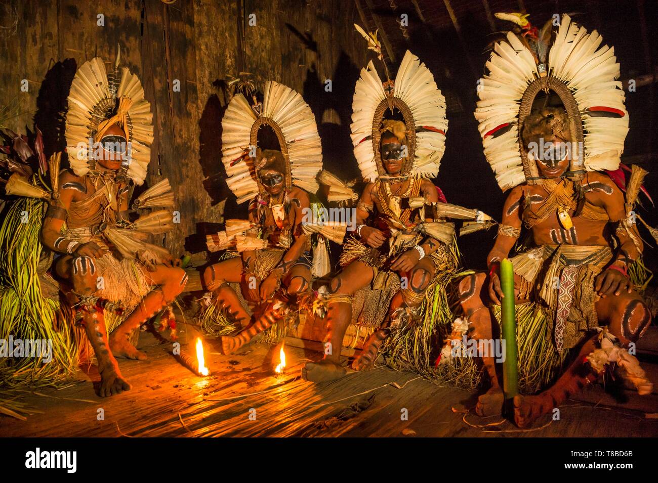 Papua New Guinea, Southern Highlands province, Bosavi area, Kaluli ...