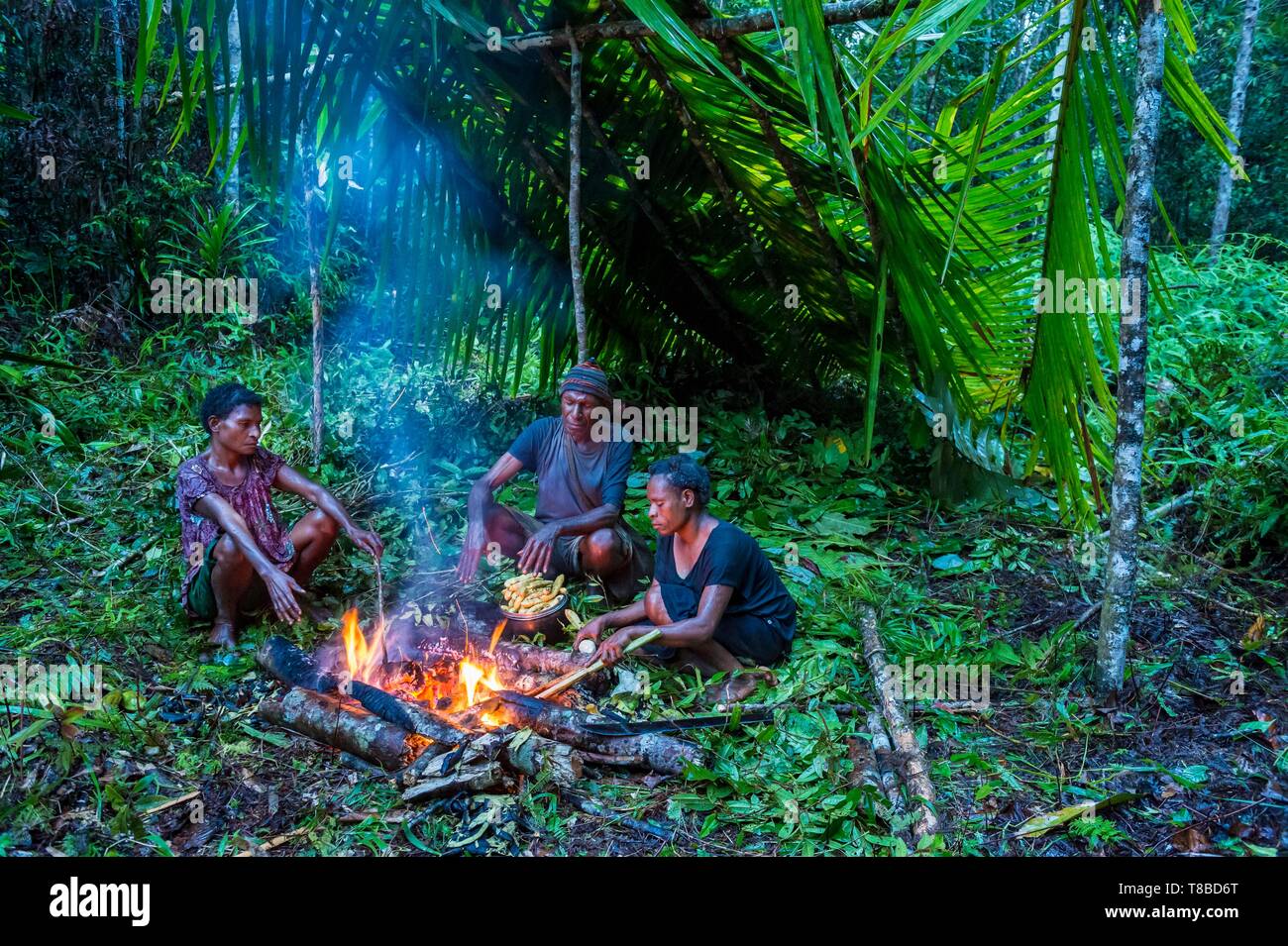 Papua New Guinea, Southern Highlands province, Bosavi area, Kaluli ...