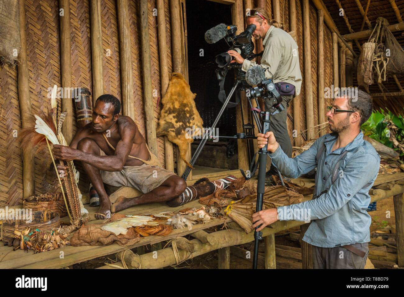 Papua New Guinea, Southern Highlands province, Bosavi area, Kaluli ...
