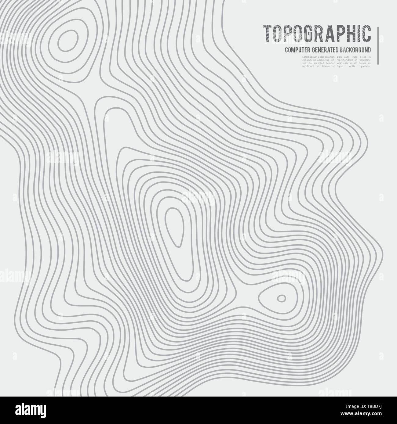 Grey contours vector topography. Geographic mountain topography vector ...