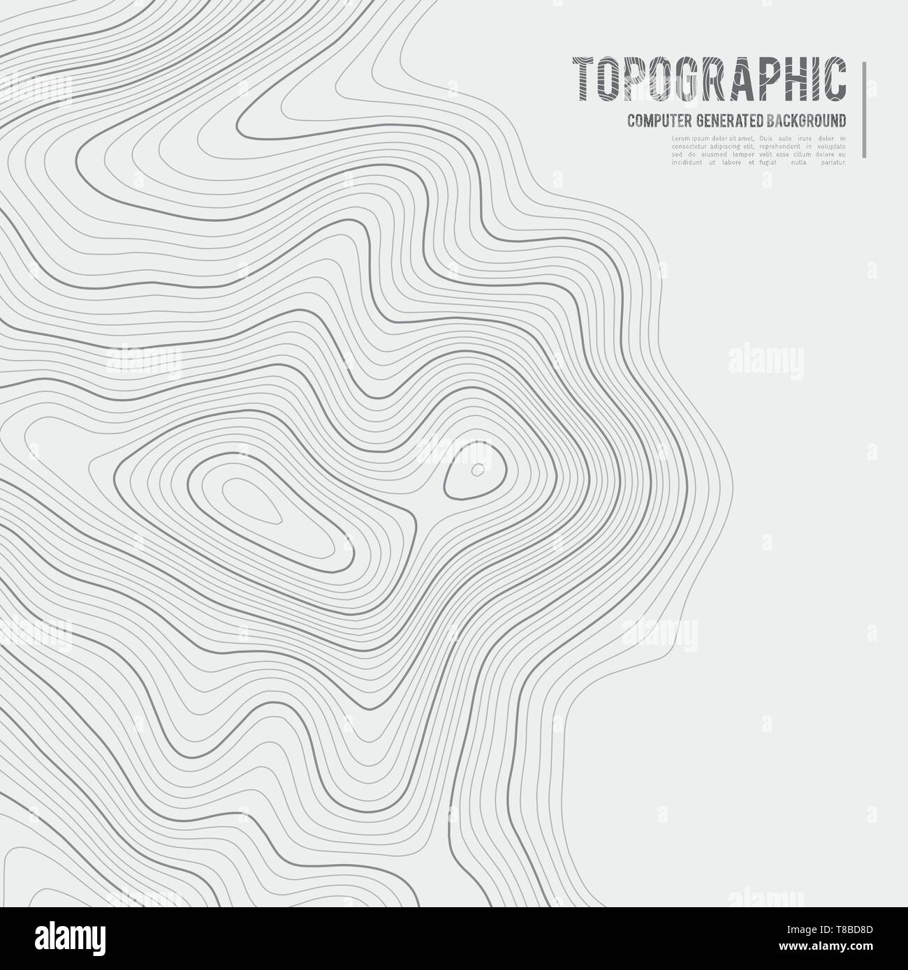 Grey contours vector topography. Geographic mountain topography vector ...