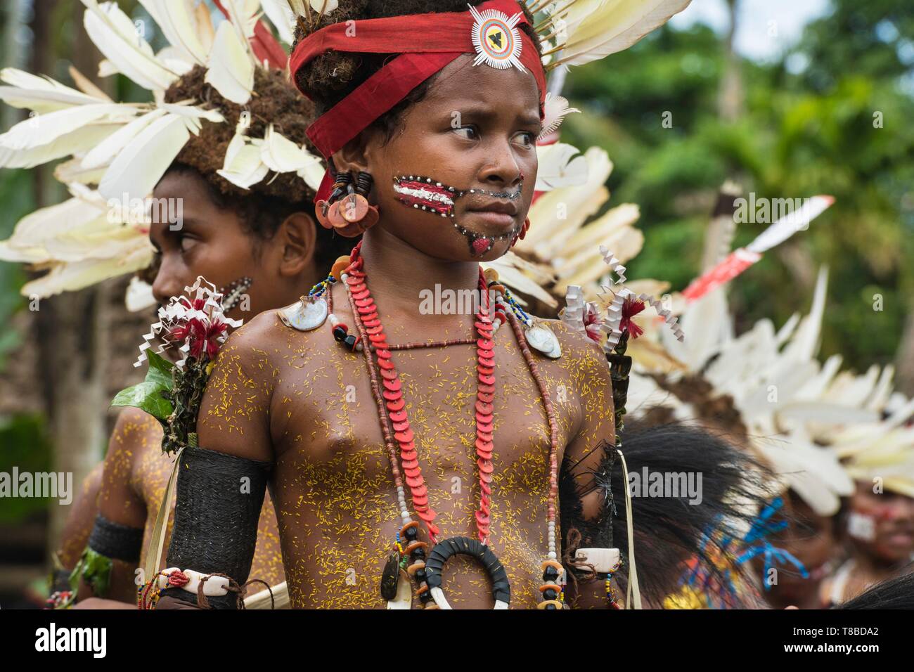 Papua New Guinea, Milne Bay Province, Encastreaux Sea, Trobriands ...