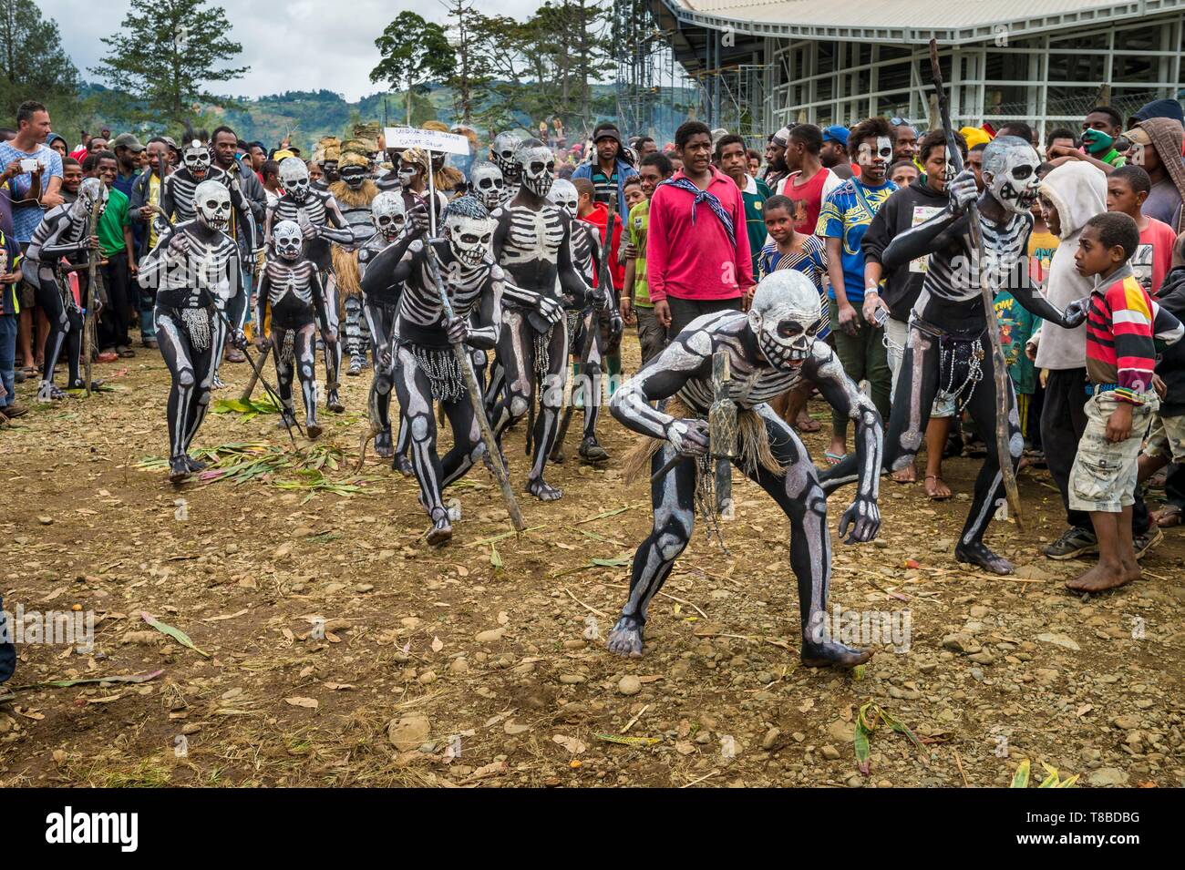 Papua New Guinea, Western Highlands Province, Wahgi Valley, Mount Hagen ...