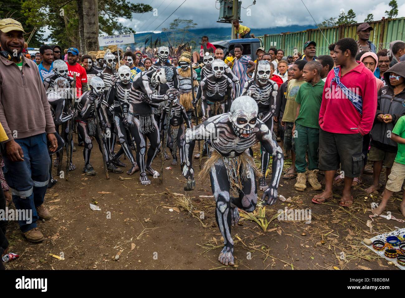 Papua New Guinea, Western Highlands Province, Wahgi Valley, Mount Hagen ...