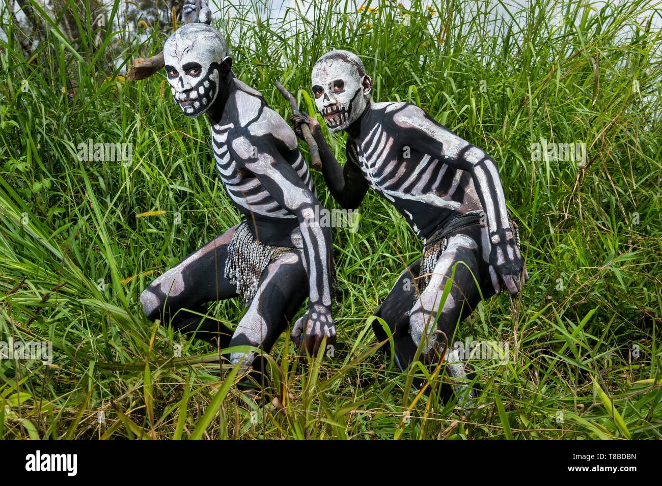 Papua New Guinea, Western Highlands Province, Wahgi Valley, Mount Hagen ...