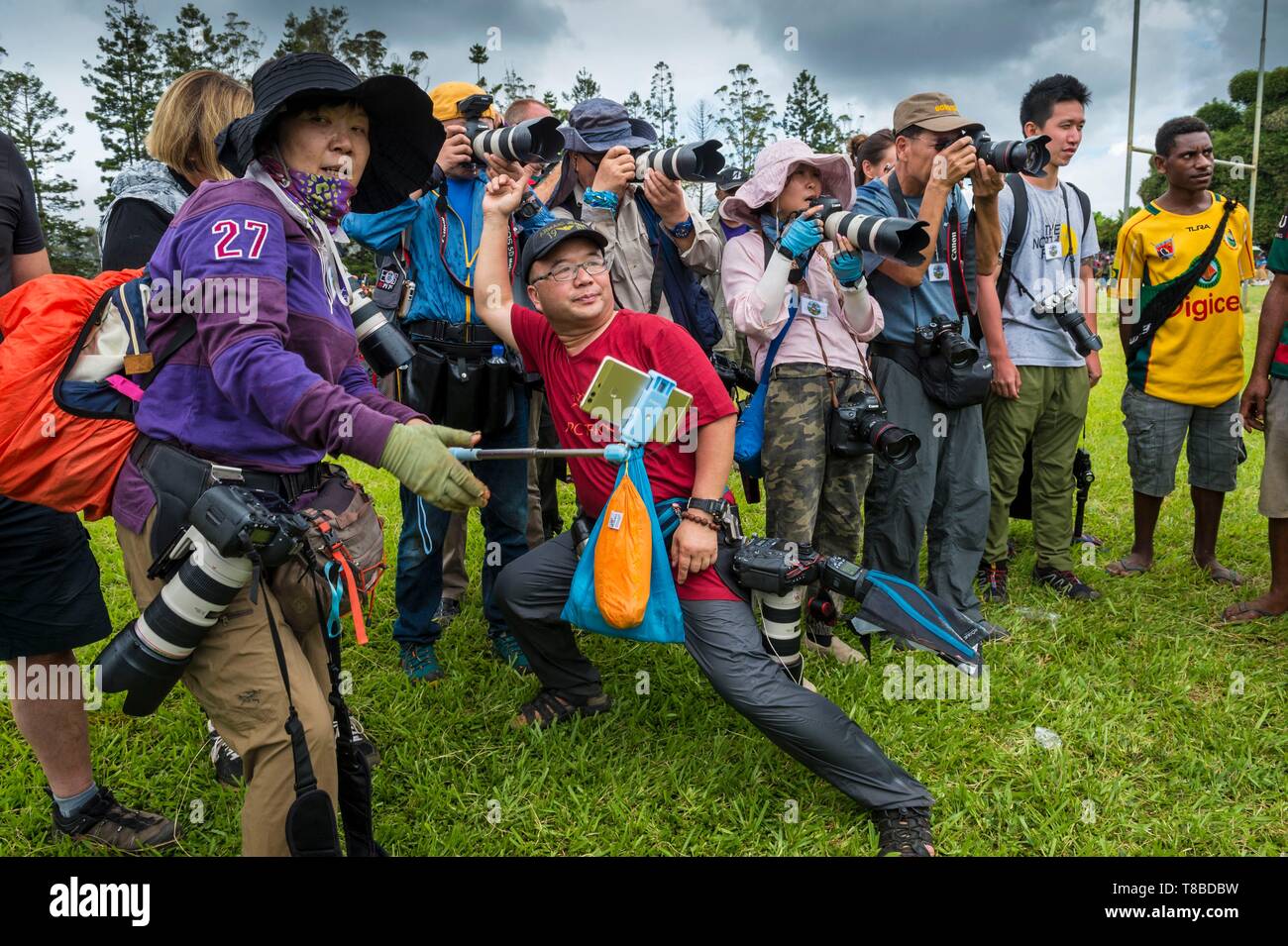 Papua New Guinea, Western Highlands Province, Wahgi Valley, Mount Hagen ...