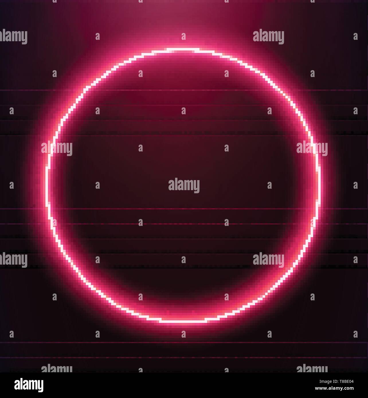 Light art circle Stock Vector Images - Alamy