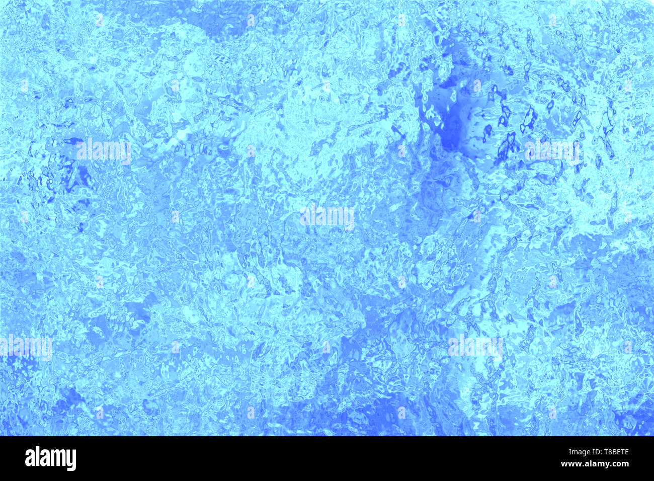 Blue abstract background. Aqua fizz texture. Ocean sea water splash ...