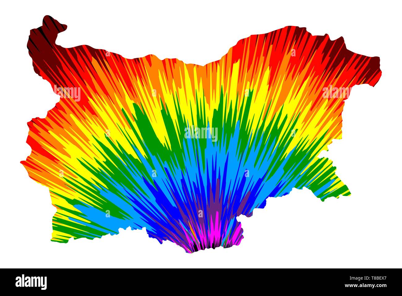 Plovdiv map Stock Vector Images - Alamy