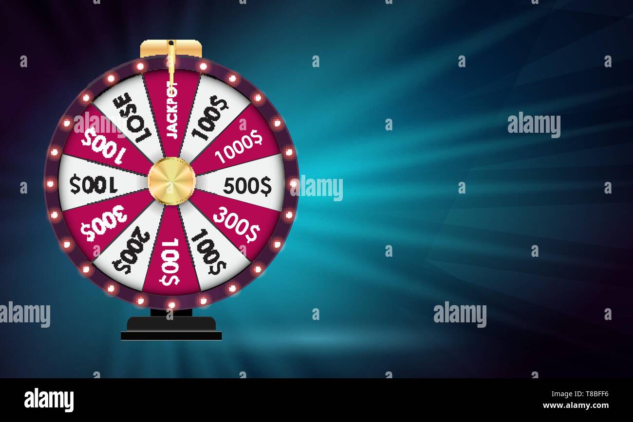 Wheel of Fortune, Lucky background. Vector Illustration EPS10 Stock ...