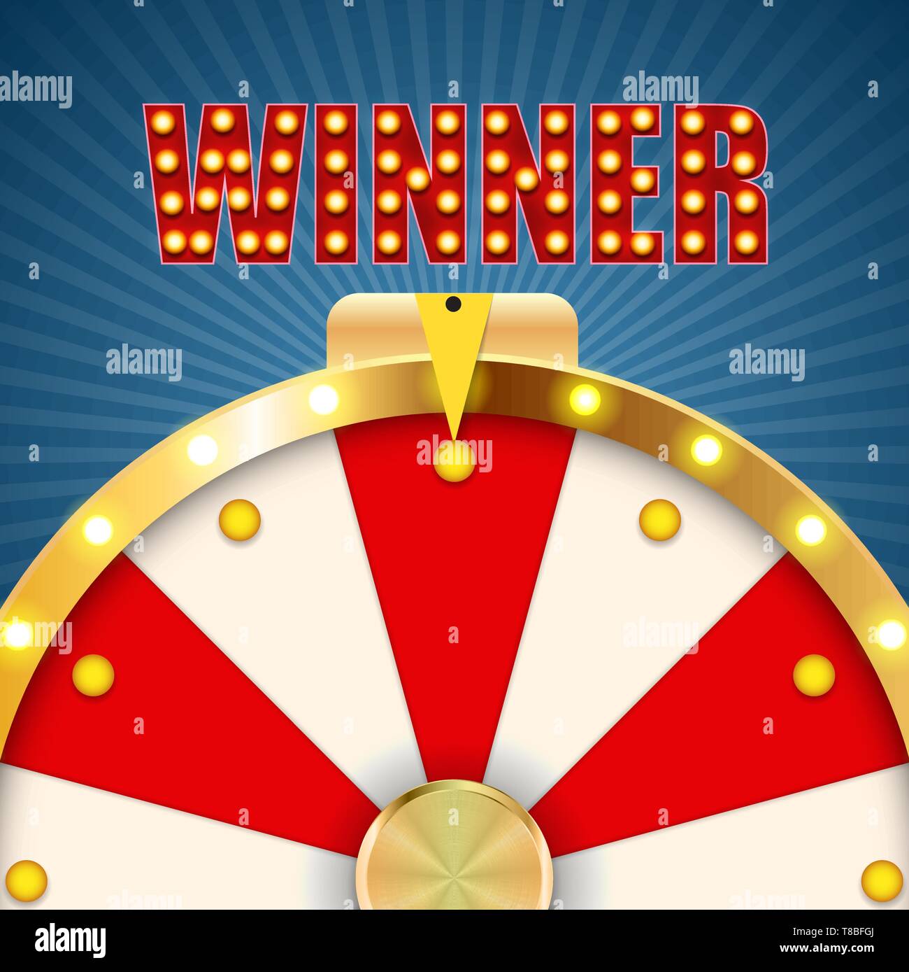 Wheel of Fortune, Lucky background. Vector Illustration EPS10 Stock ...