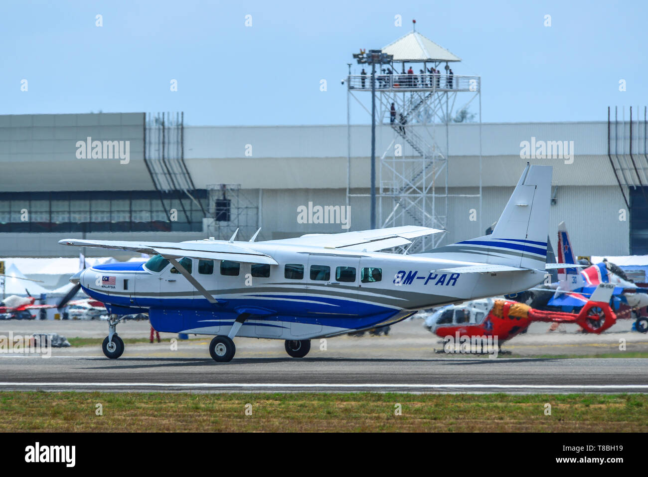 Langkawi, Malaysia - Mar 30, 2019. 9M-PAR Cessna 208B Grand Caravan EX ...