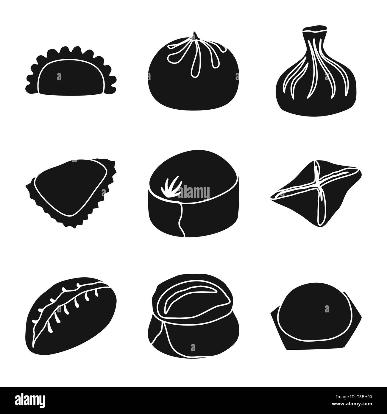 Chinese products black Stock Vector Images - Alamy