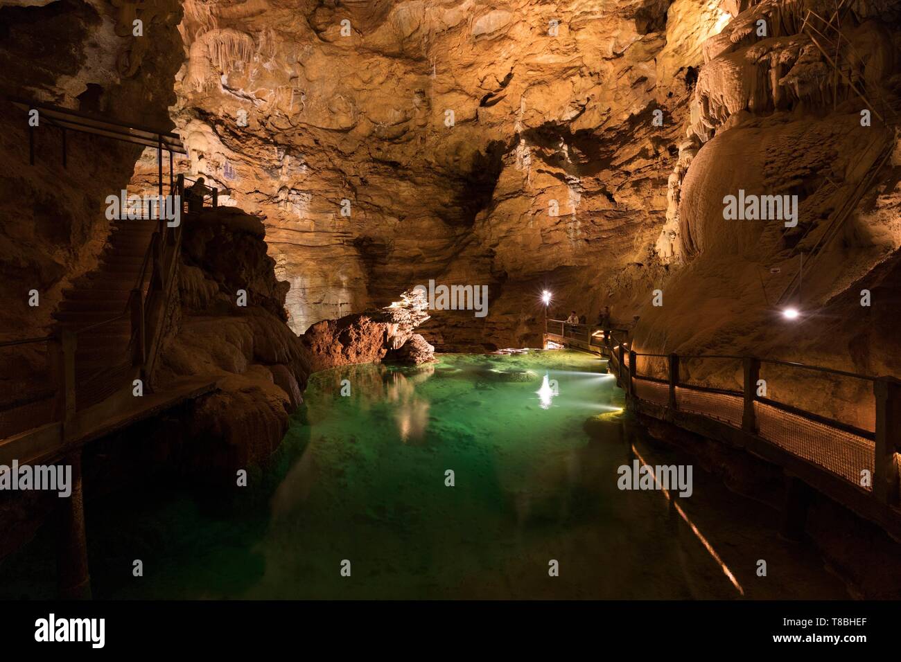 Padirac cave hi-res stock photography and images - Alamy
