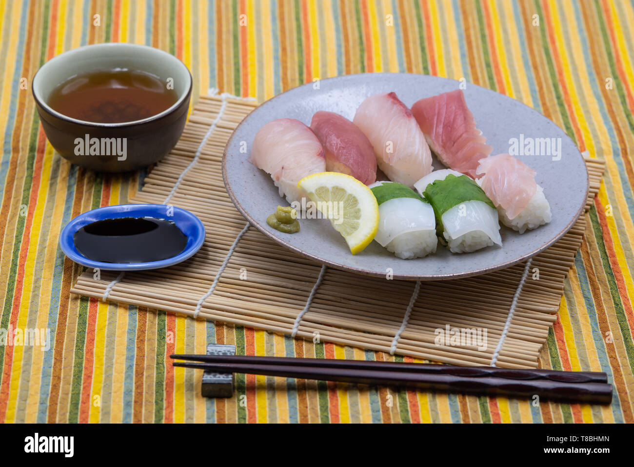 Food sushi traditional japanese hi-res stock photography and images - Alamy