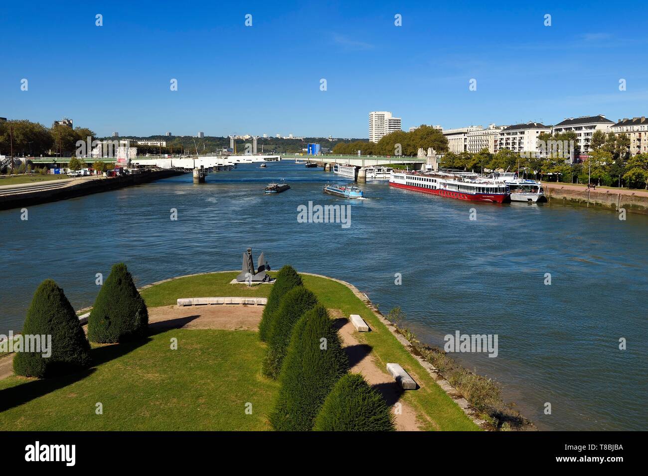 Pont pierre corneille bridge hi-res stock photography and images - Alamy