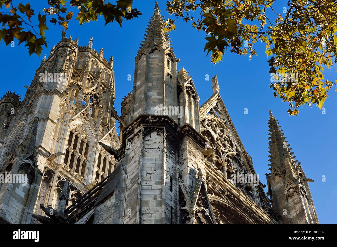 France, Seine Maritime, Rouen, Church of Saint Ouen (12th–15th century ...