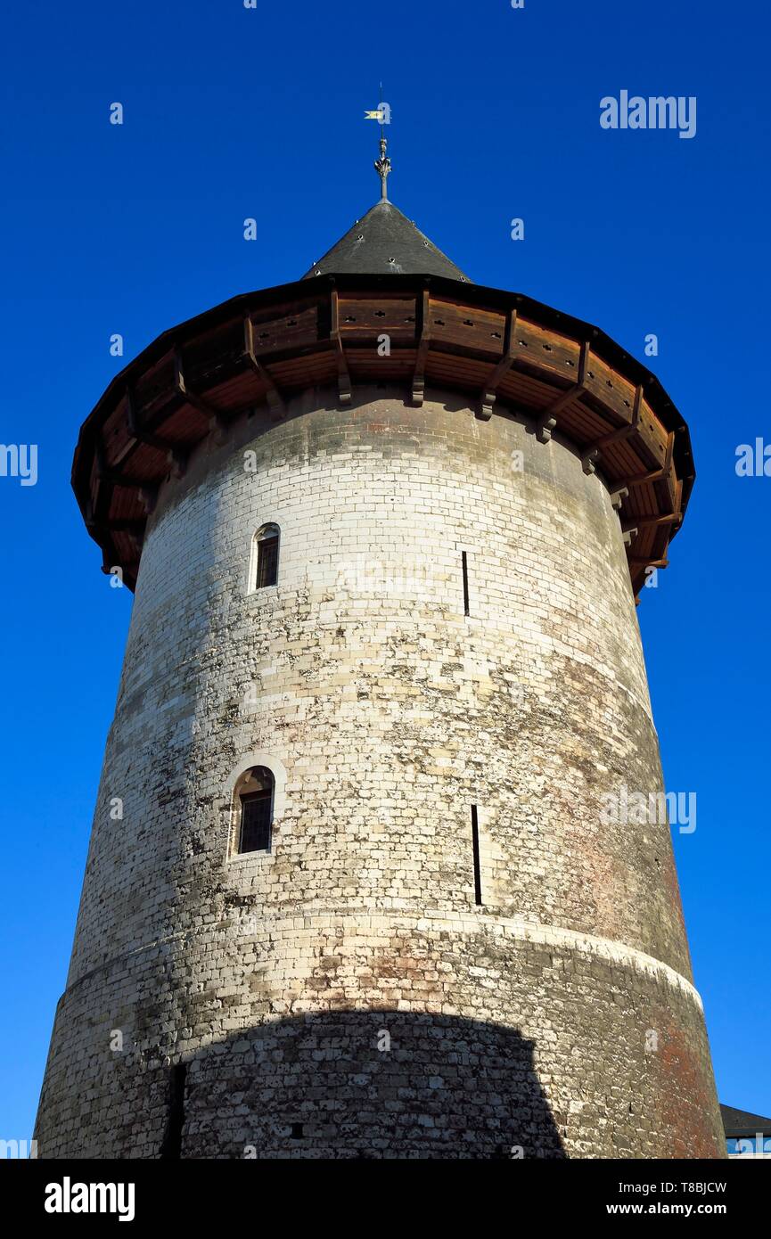 France, Seine Maritime, Rouen, Joan of Arc Tower was the main tower of ...