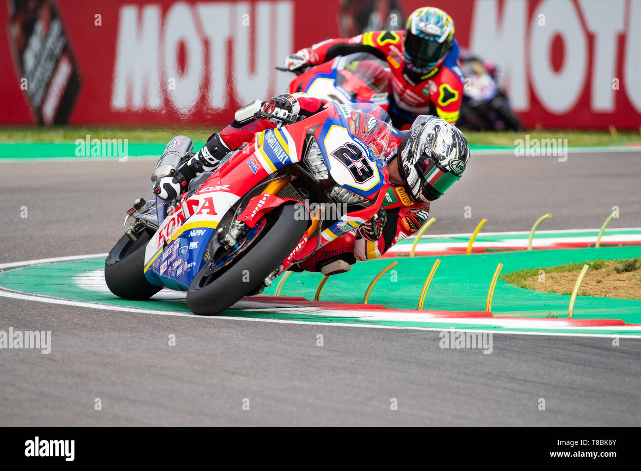 WorldSBK Superbike championship weekend in the italian circuit of Imola ...