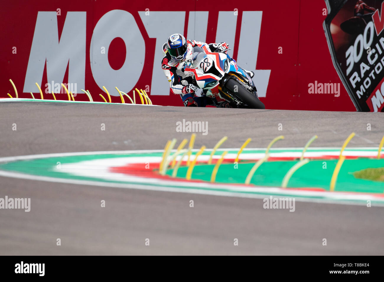 WorldSBK Superbike championship weekend in the italian circuit of Imola ...