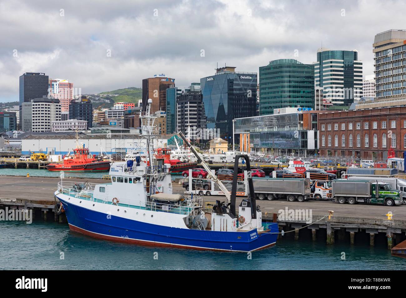 New Zealand, North Island, Wellington region, Wellington, capital of ...