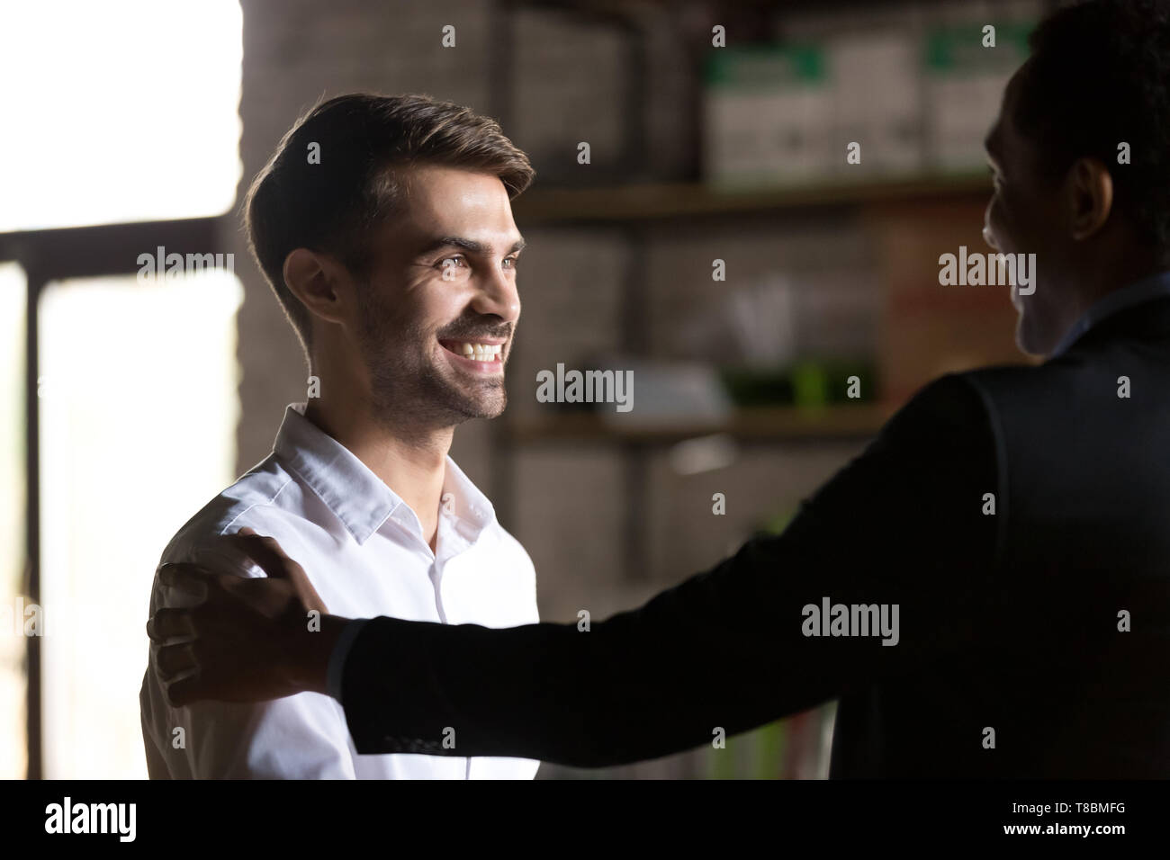 Job promotion hi-res stock photography and images - Alamy