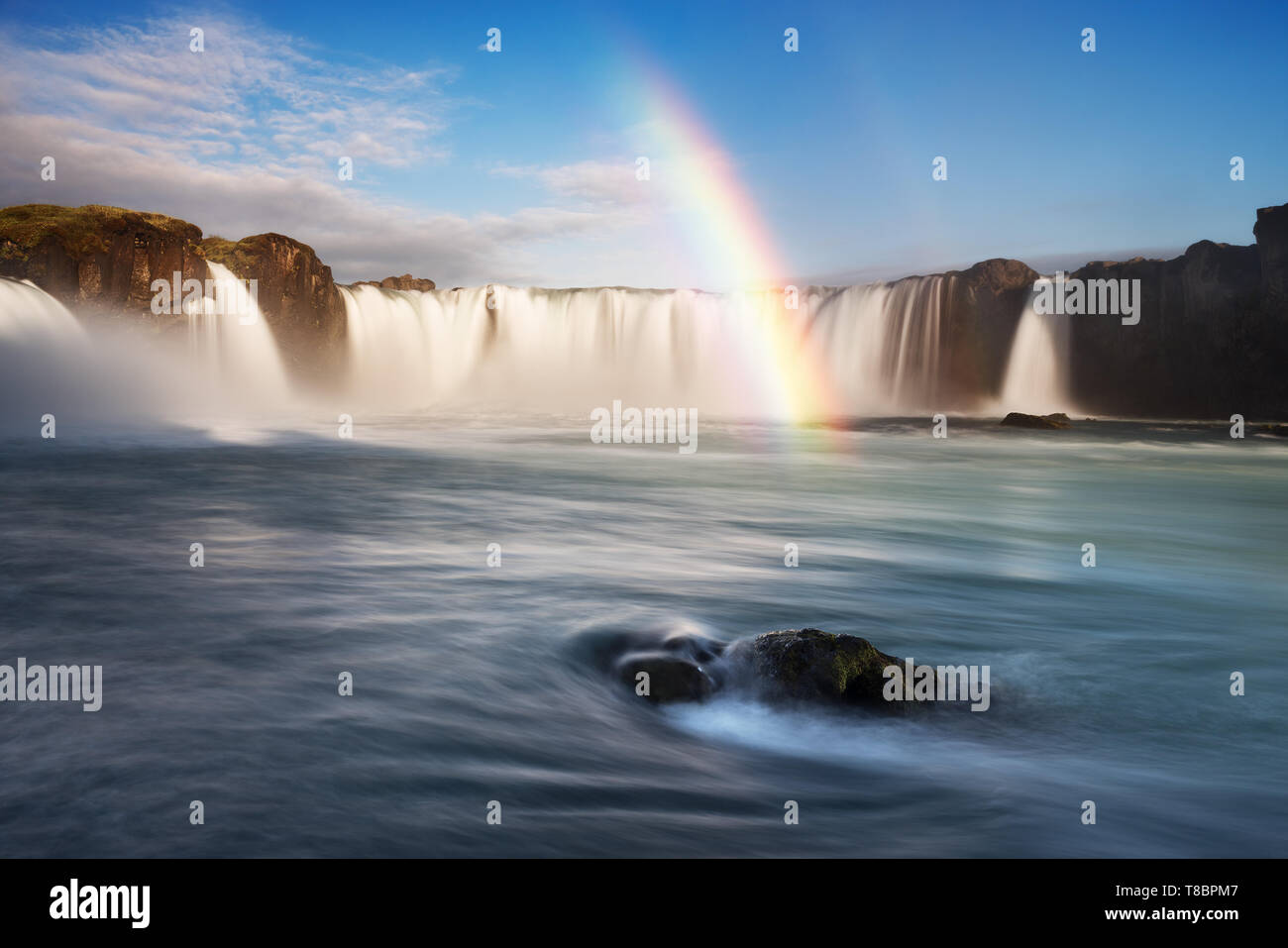 Rainbow Waterfall Morning