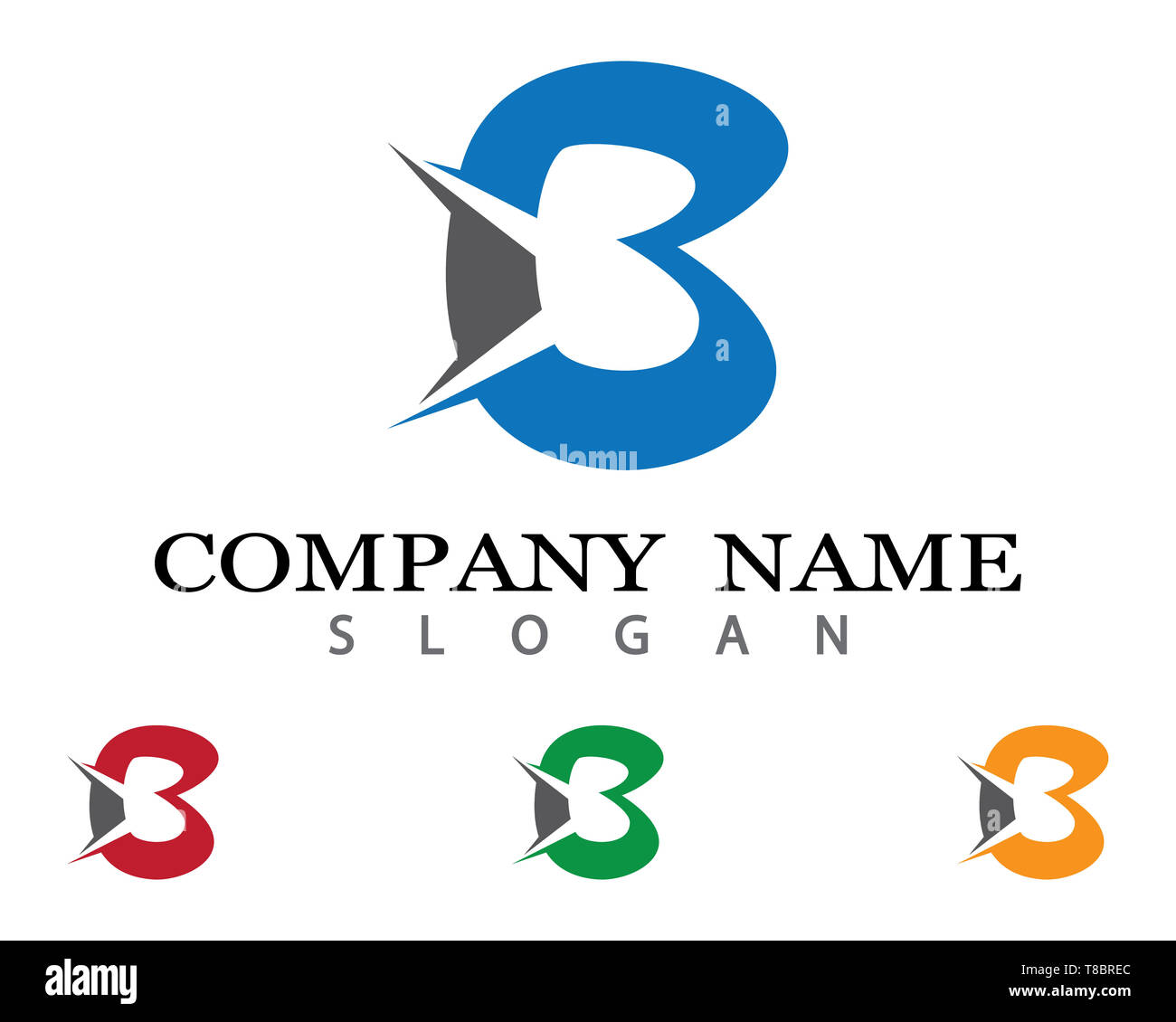 B letter law logo hi-res stock photography and images - Alamy