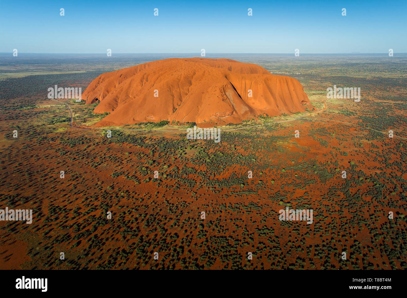 Uluru aerial hi-res stock photography and images - Alamy