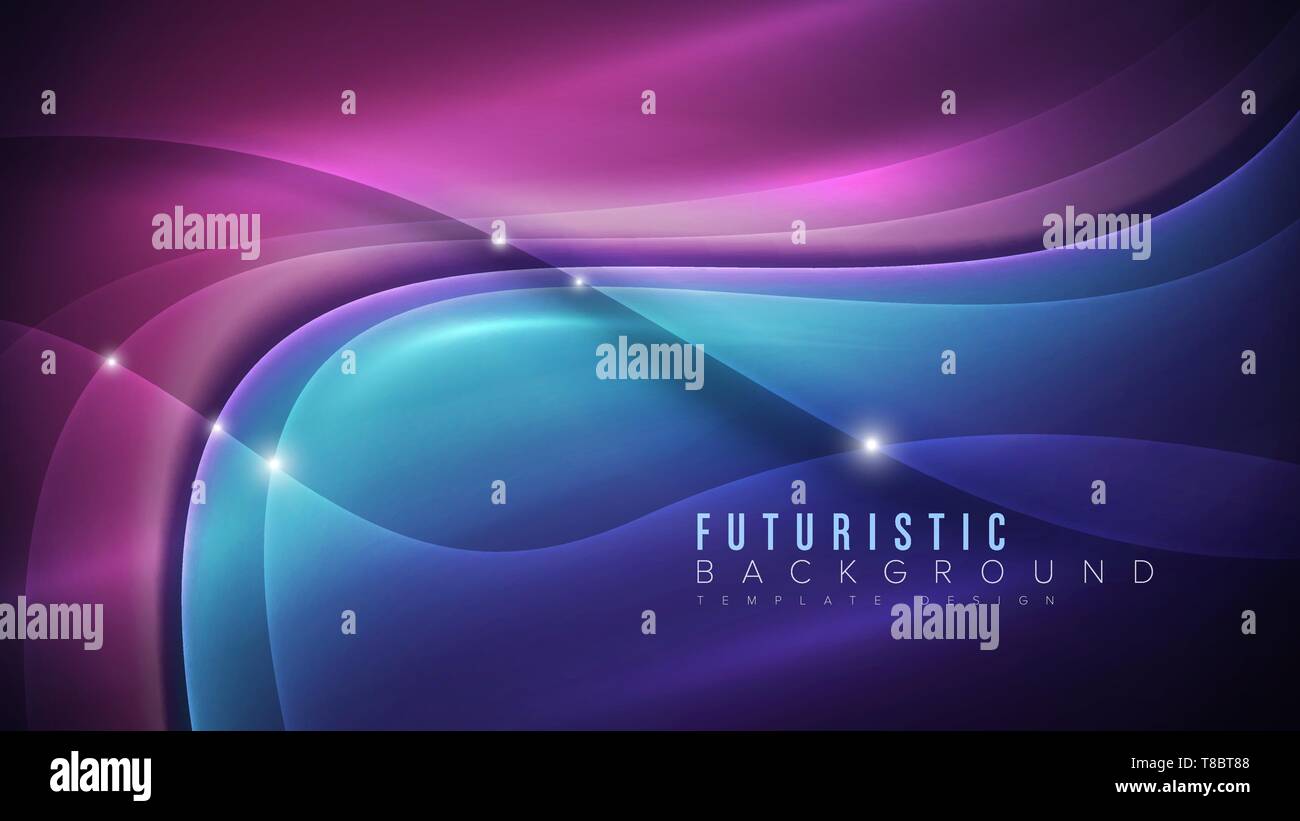 Vibrant colorful background dynamic light Stock Vector Images - Alamy