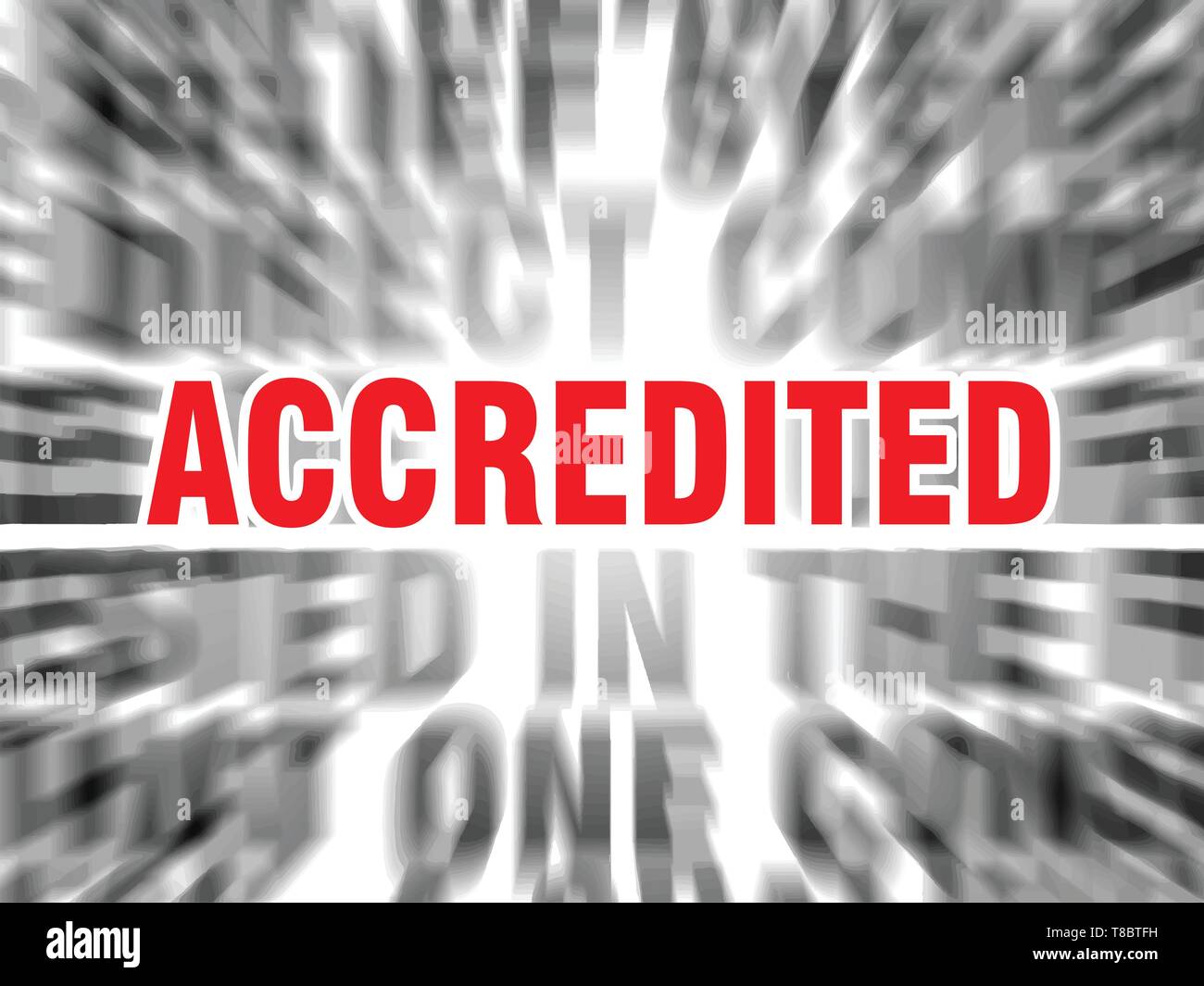 Accredited word Stock Vector Images - Alamy