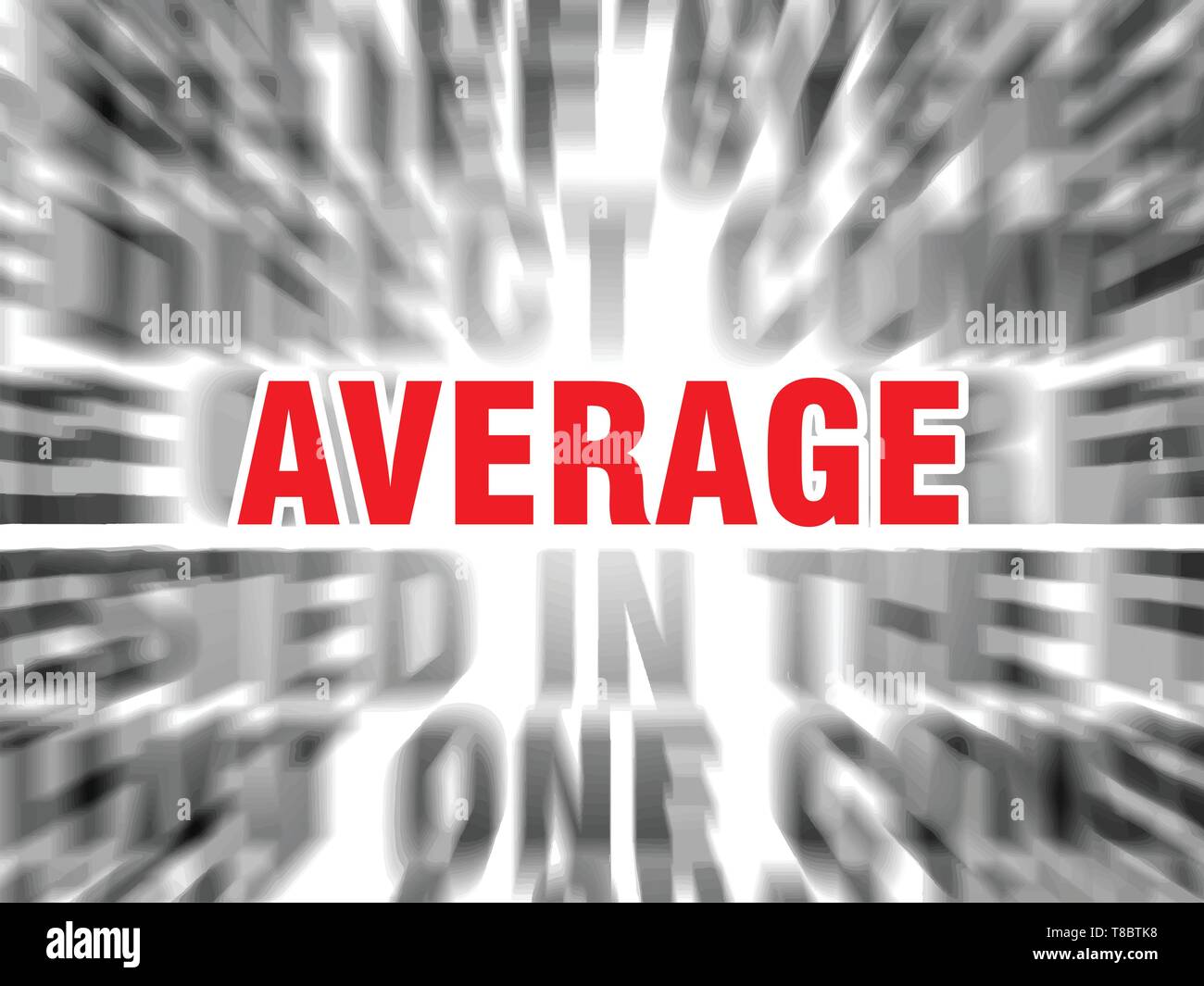 Average word Stock Vector Images - Alamy