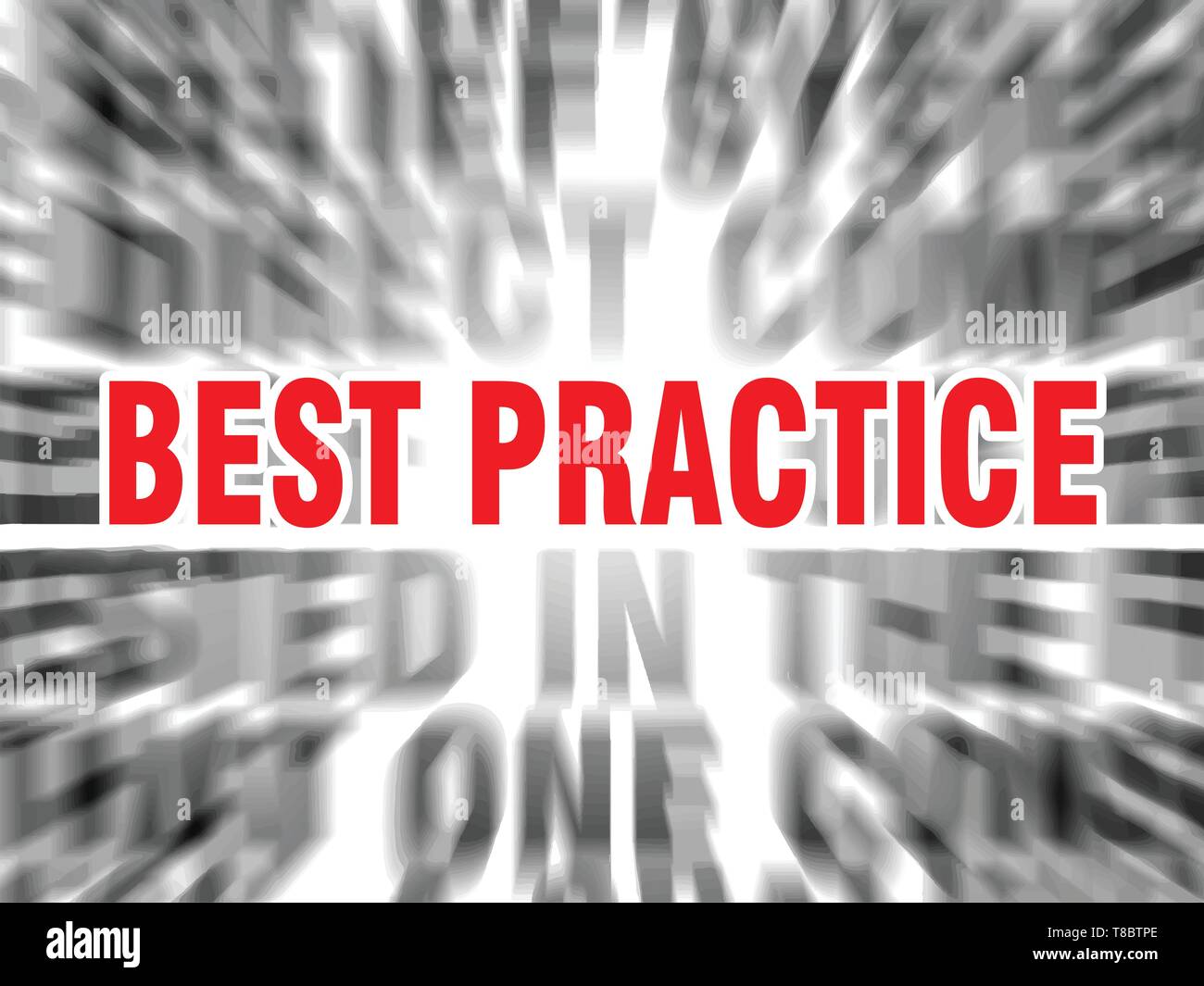 Best practice concept text Stock Vector Images - Alamy