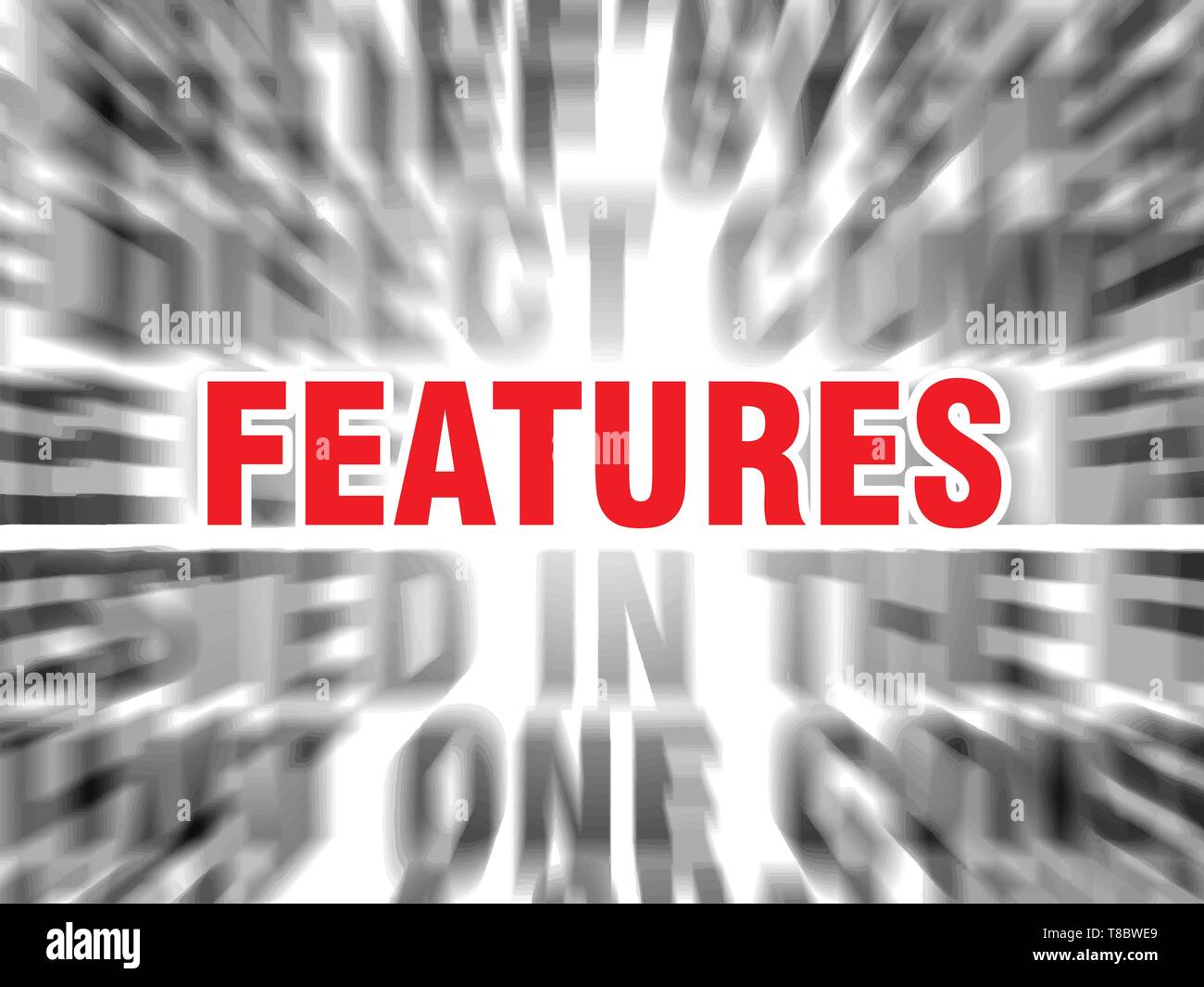 Features word Stock Vector Images - Alamy