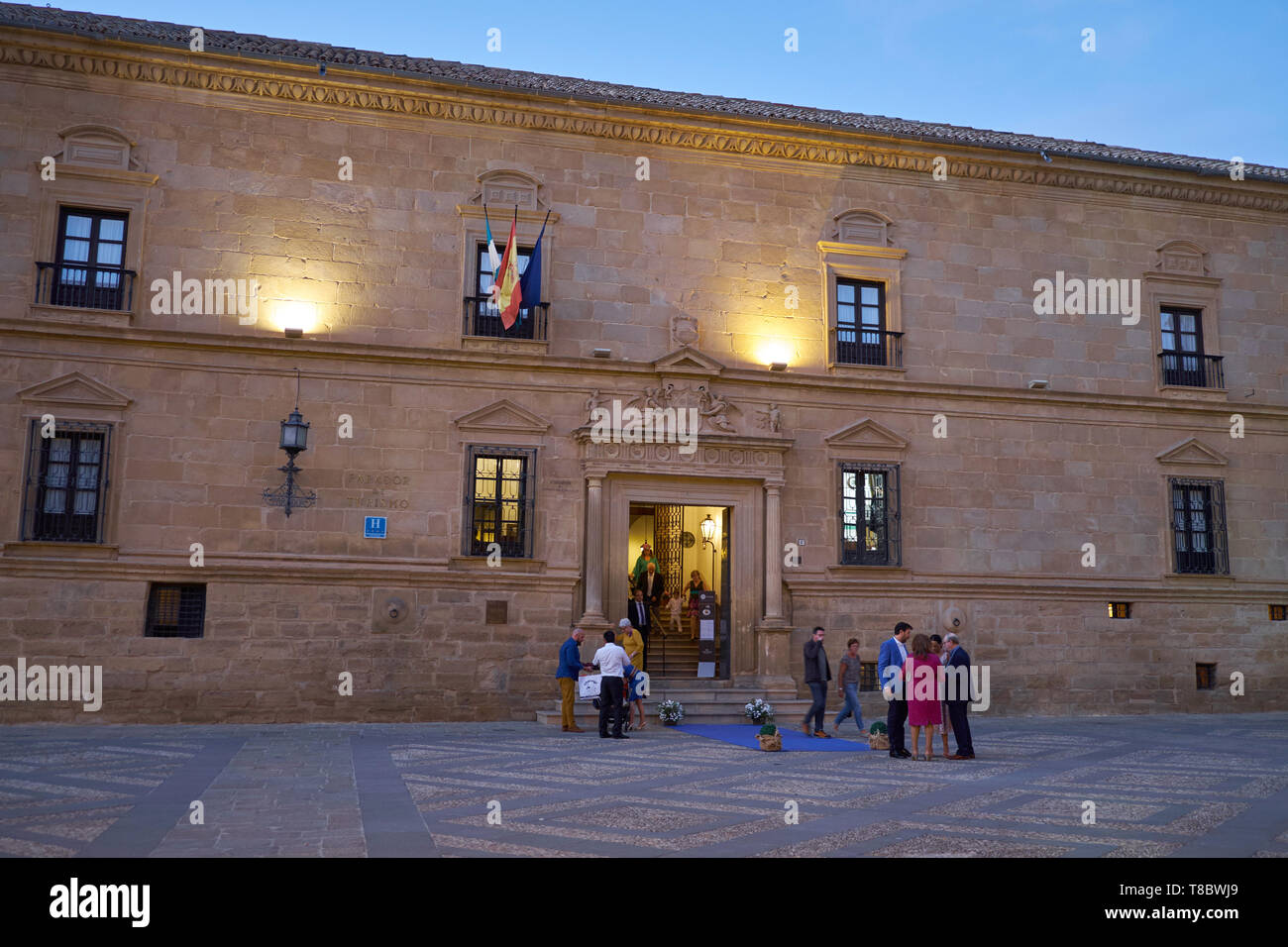 Parador - Hotel - 16th century. Úbeda, Jaén, Andalusia, Spain Stock ...