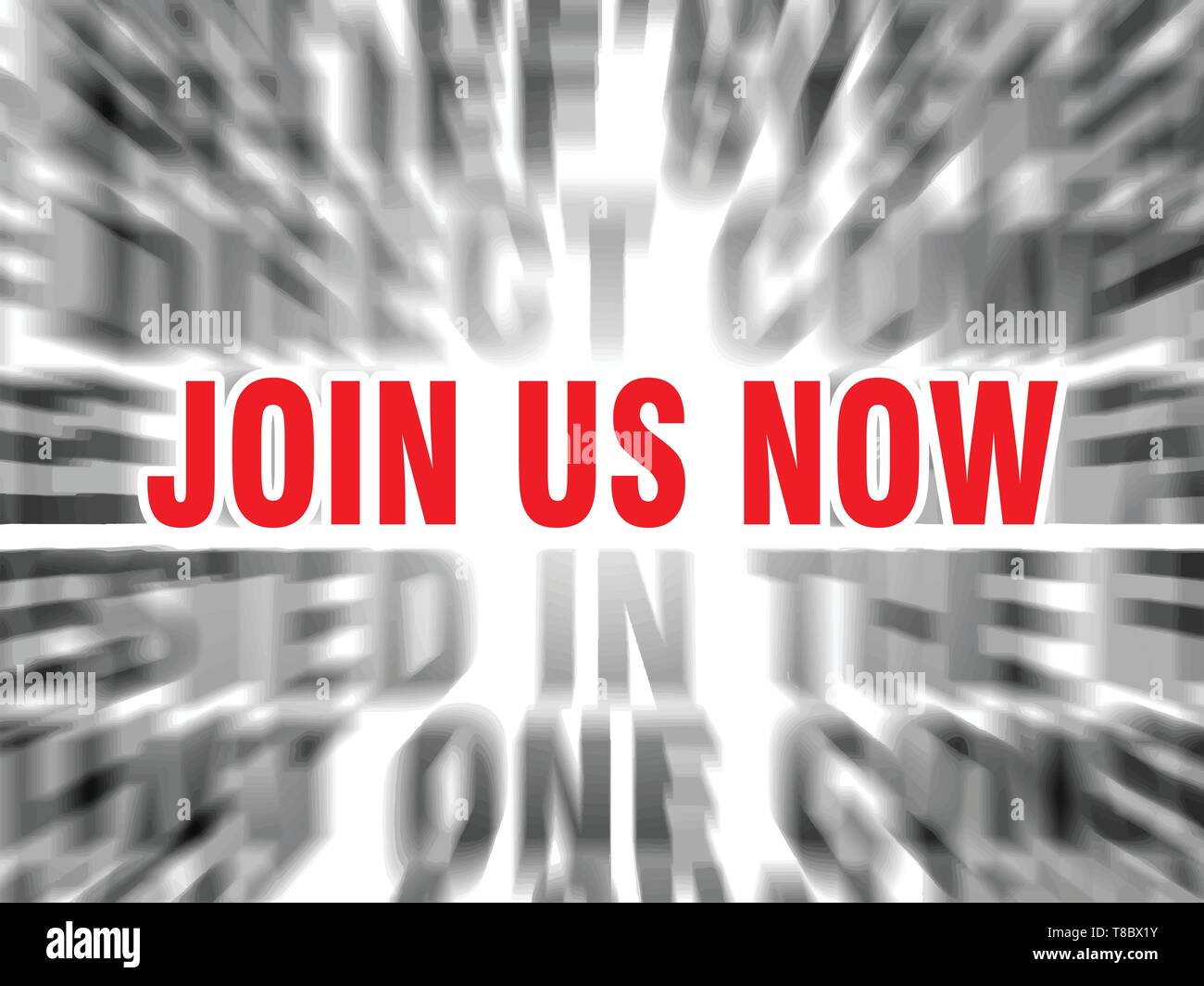 Join us now word Stock Vector Images - Alamy
