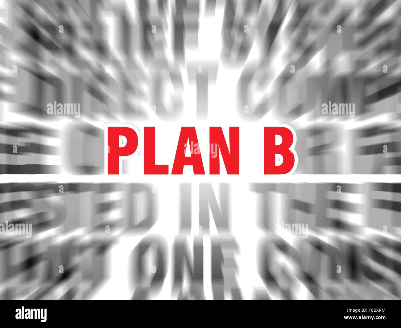 Plan b text Stock Vector Images - Alamy