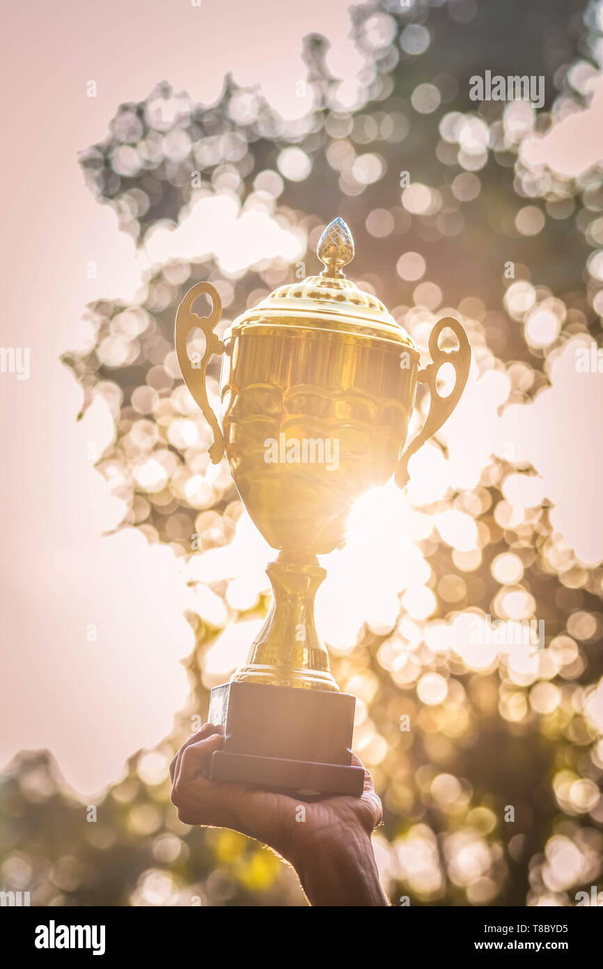 Take trophy hi-res stock photography and images - Alamy