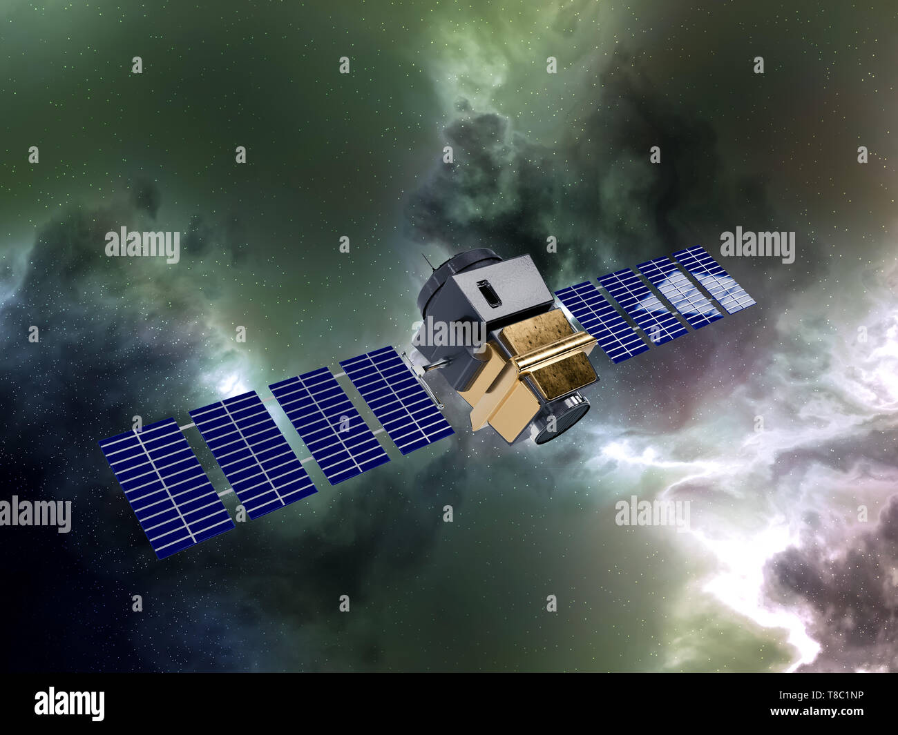 Artificial satellite hi-res stock photography and images - Alamy
