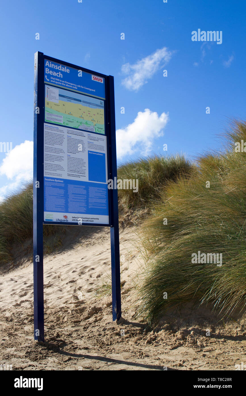 Beach rules and regulations sign hi-res stock photography and images ...