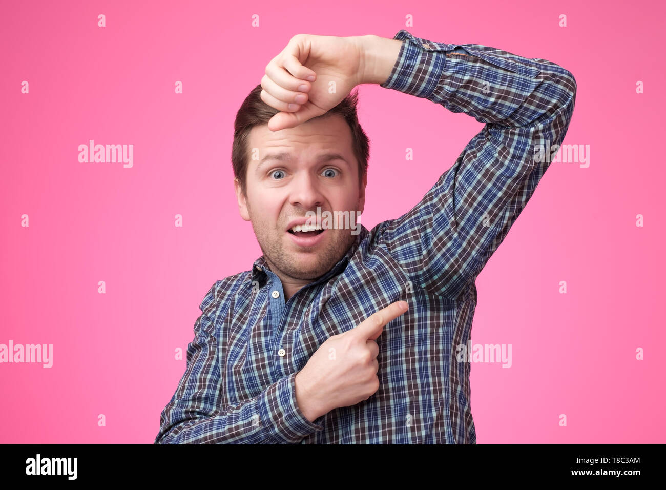 Sweaty patch hi-res stock photography and images - Alamy