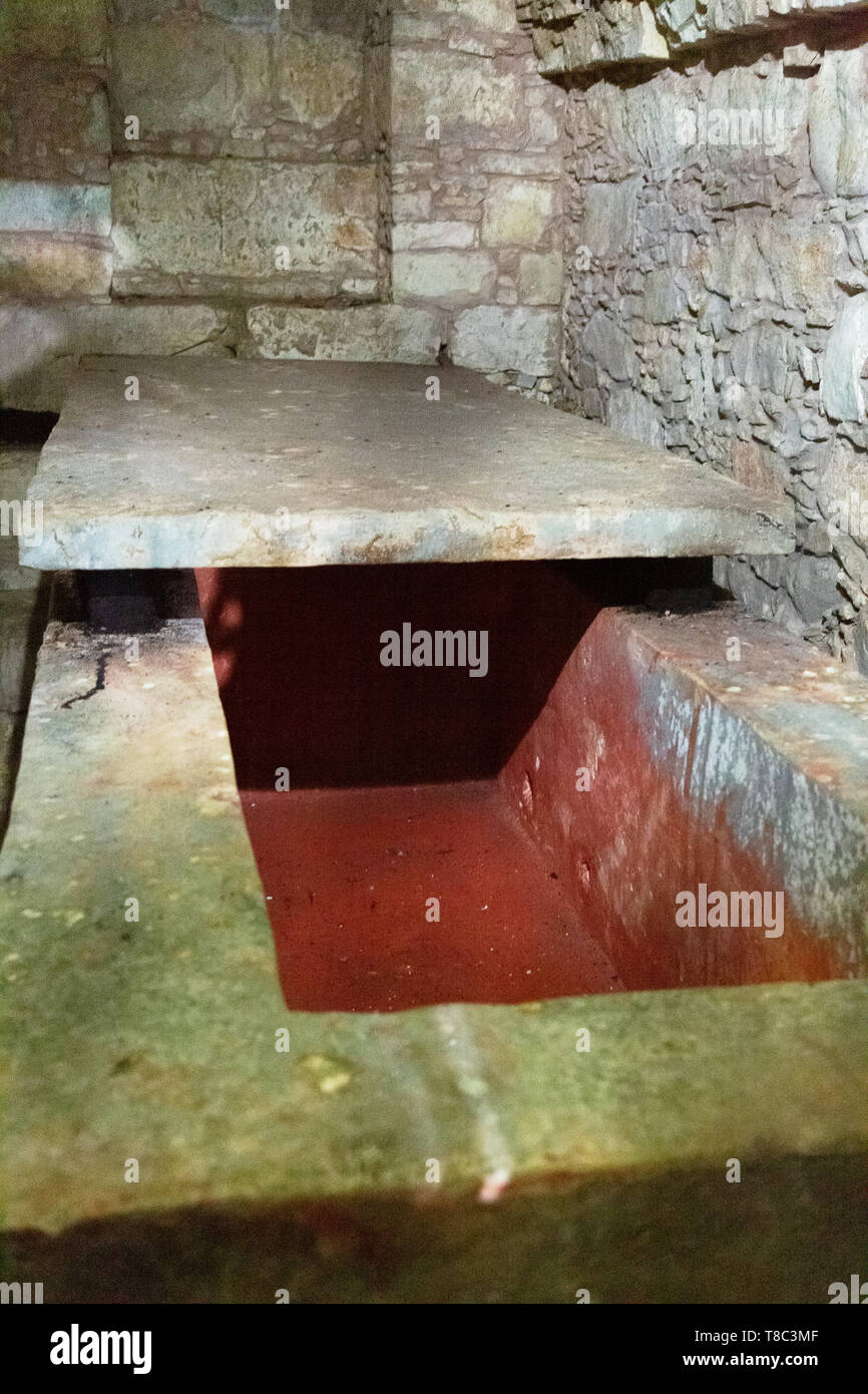 Mayan tomb, part of the mayan ruins; UNESCO world heritage site ...