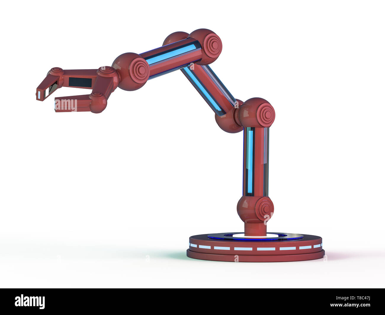 Factory automation robotic Cut Out Stock Images & Pictures - Alamy