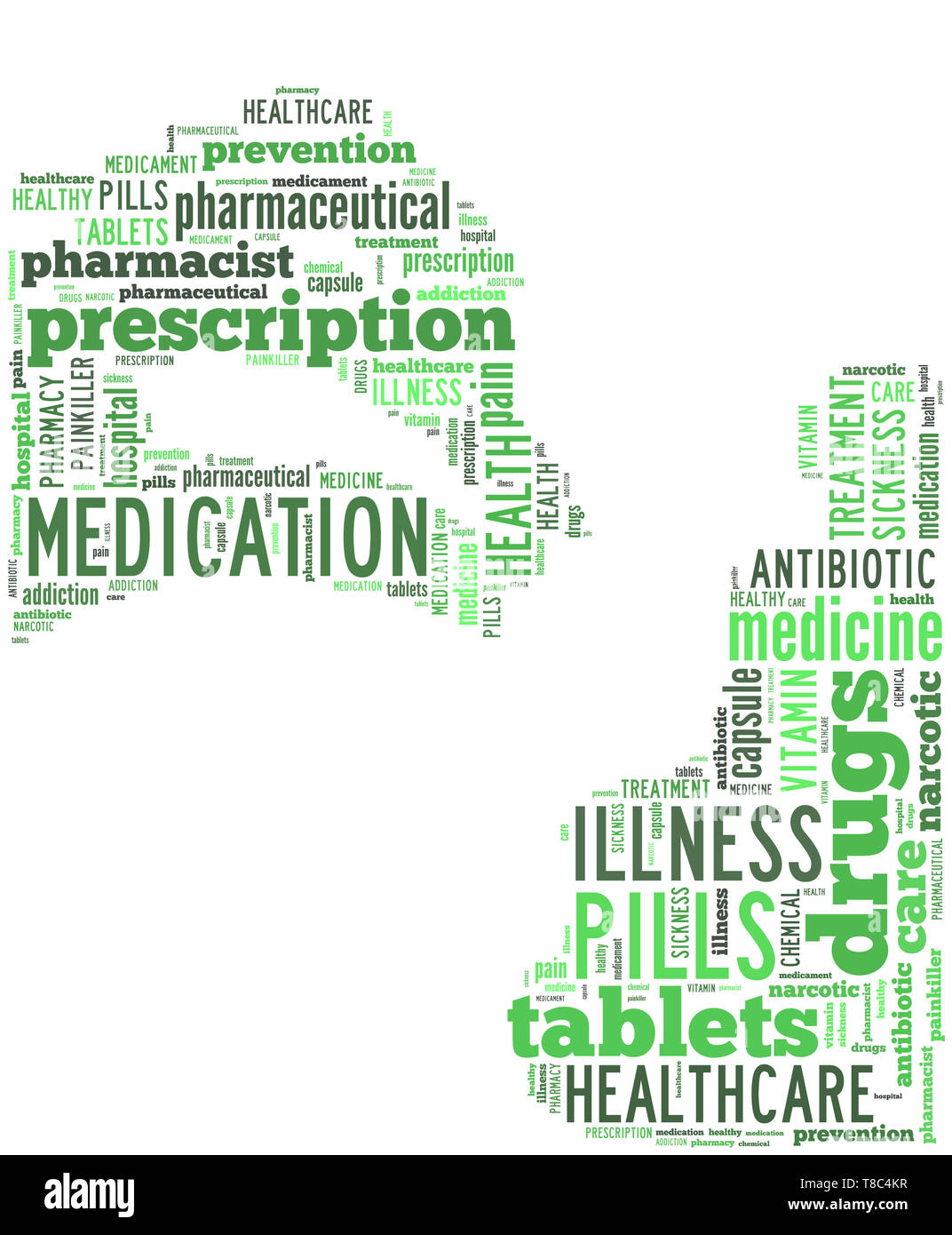 Pill word hi-res stock photography and images - Alamy