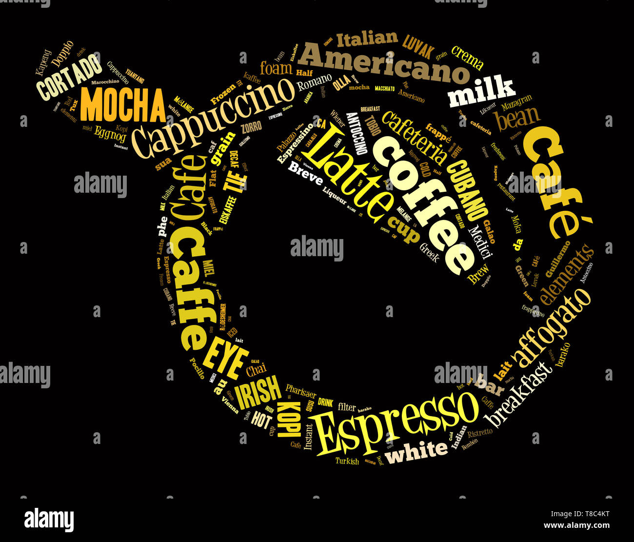 Typography mug design hi-res stock photography and images - Alamy