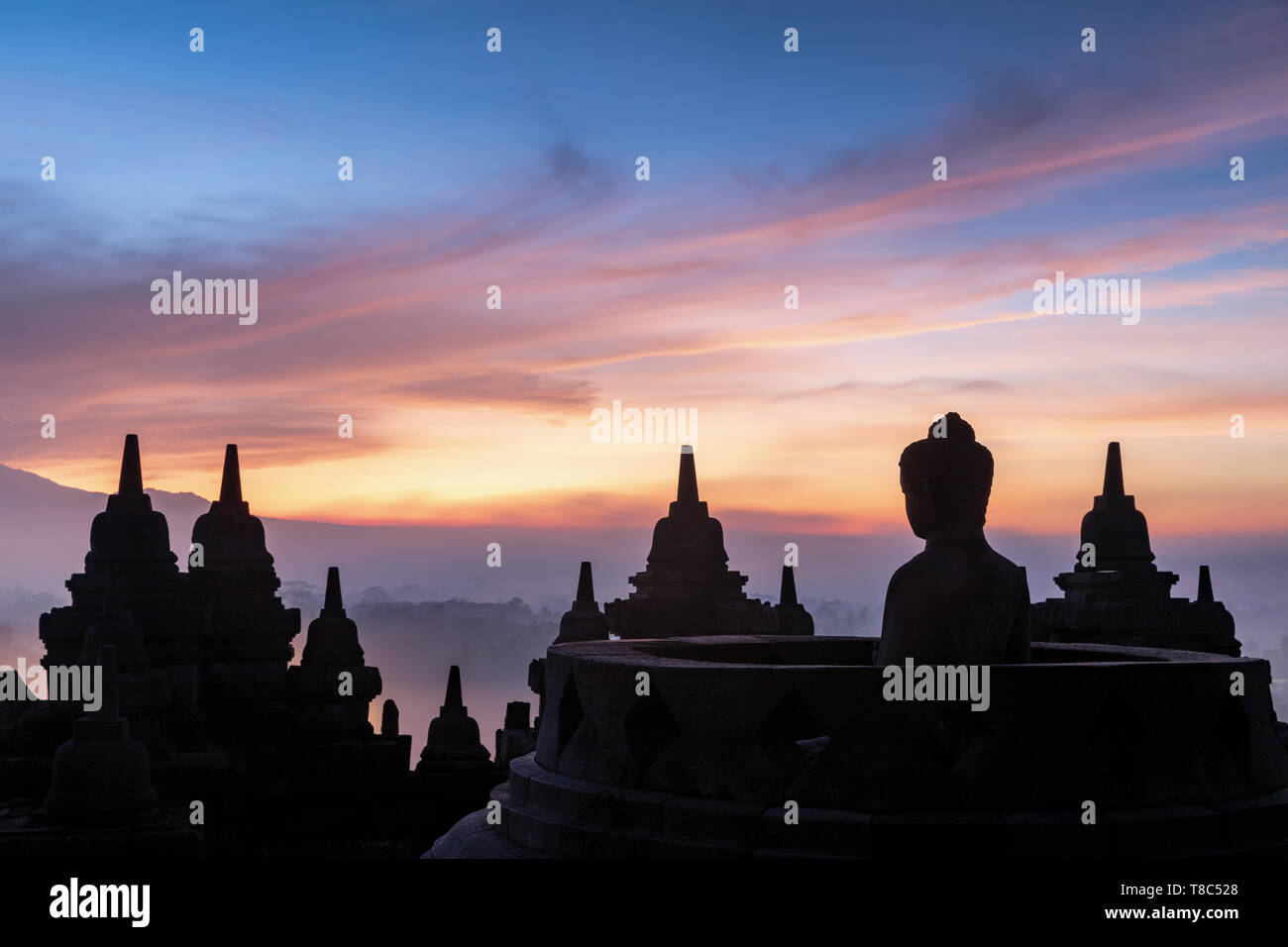 Borobudur yogyakarta hi-res stock photography and images - Alamy