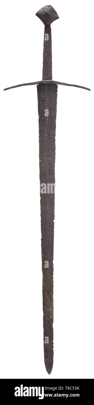 A knightly sword, German or French, 2nd half of the 14th century Double ...