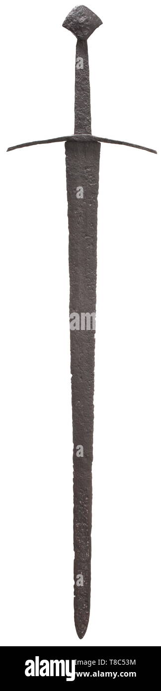 A knightly sword, German or French, 2nd half of the 14th century Double ...